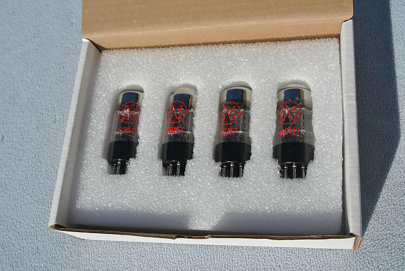 New Quad JJ 6SN7 Matched Power Vacuum 4 Tubes From Schiit | Reverb