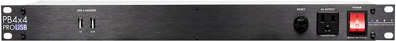 ART PB 4x4 PRO USB Rackmount 9 Outlet Power Conditioner and | Reverb