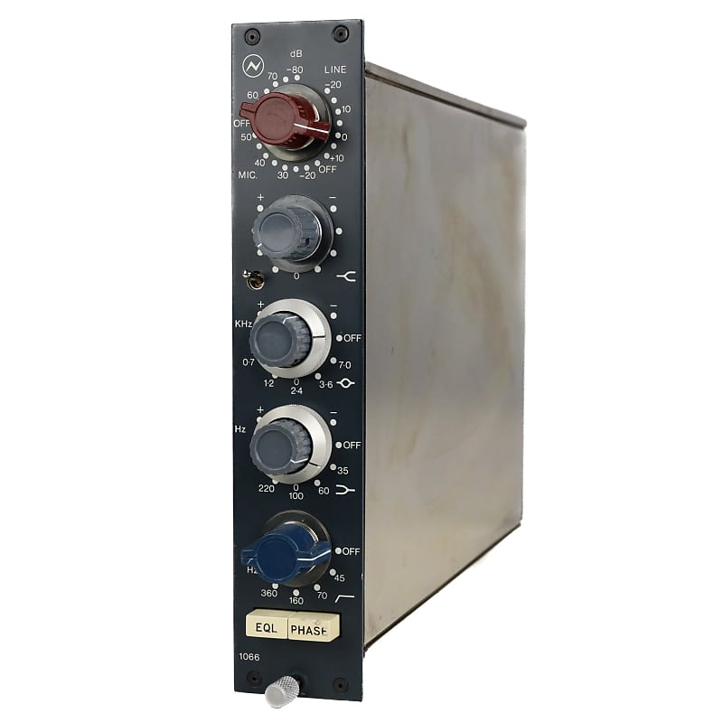 Neve 1066 Mic Pre/3-Band EQ #5254/k (Vintage): Mono mic | Reverb