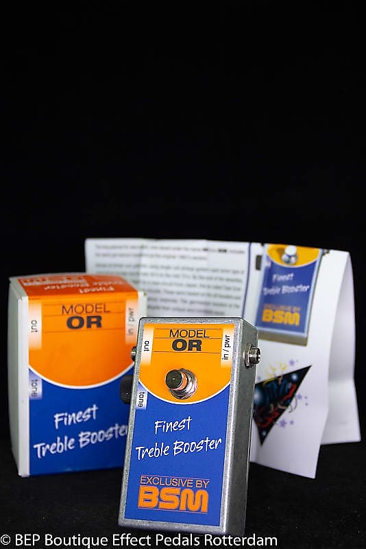 BSM Treble Booster OR 2004 s/n 2549 tribute to the | Reverb Canada