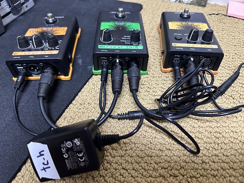 TC Helicon T1, D1, and E1 with accessories | Reverb