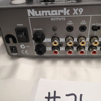 Numark X9 DJ MIXER 2010 - Black | Reverb