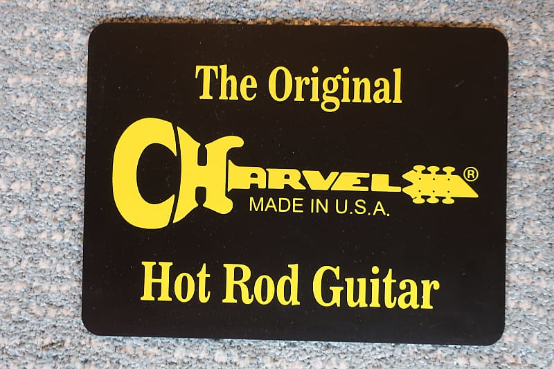 Lot of 2 Charvel Guitar Dealer Signs Modern Reproductions New | Reverb