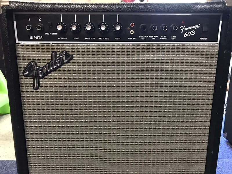 Fender Frontman 60B Black/Silver Bass Combo | Reverb