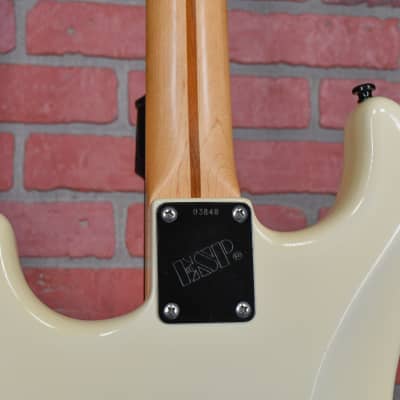 ESP SEC Custom Vintage White 1980s w/OHSC (Mods) | Reverb