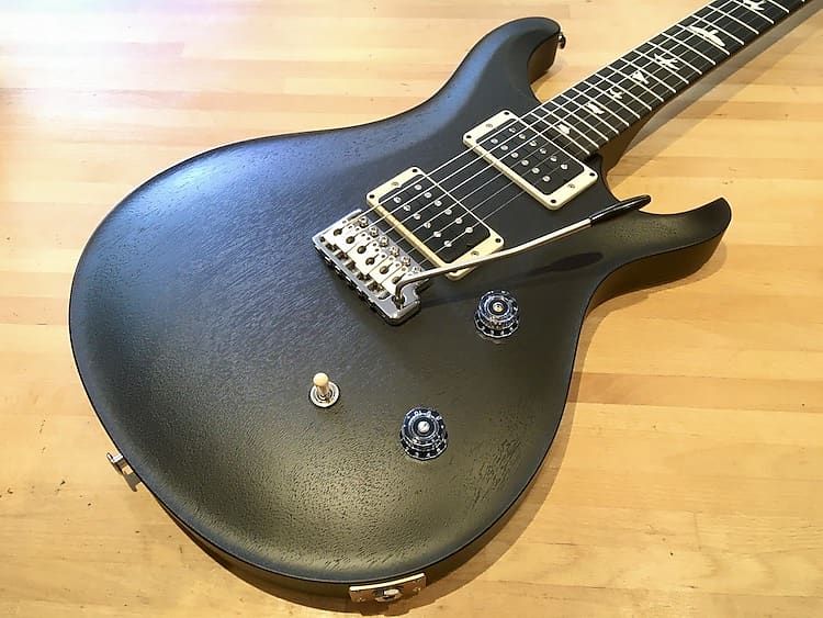 PRS CE-24 Ltd Ed 2022 - Satin Stealth Charcoal + Gigbag | Reverb