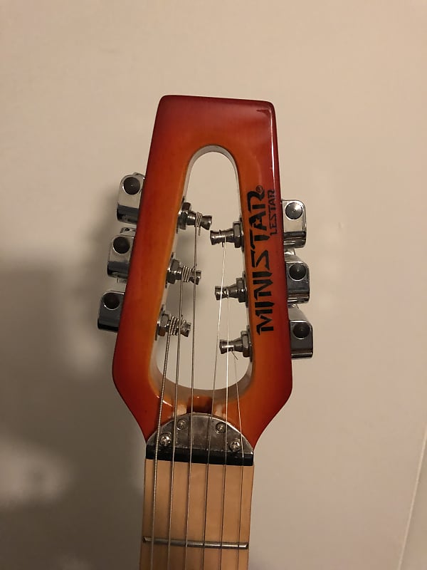 Ministar Lestar Travel Guitar Sunburst | Reverb