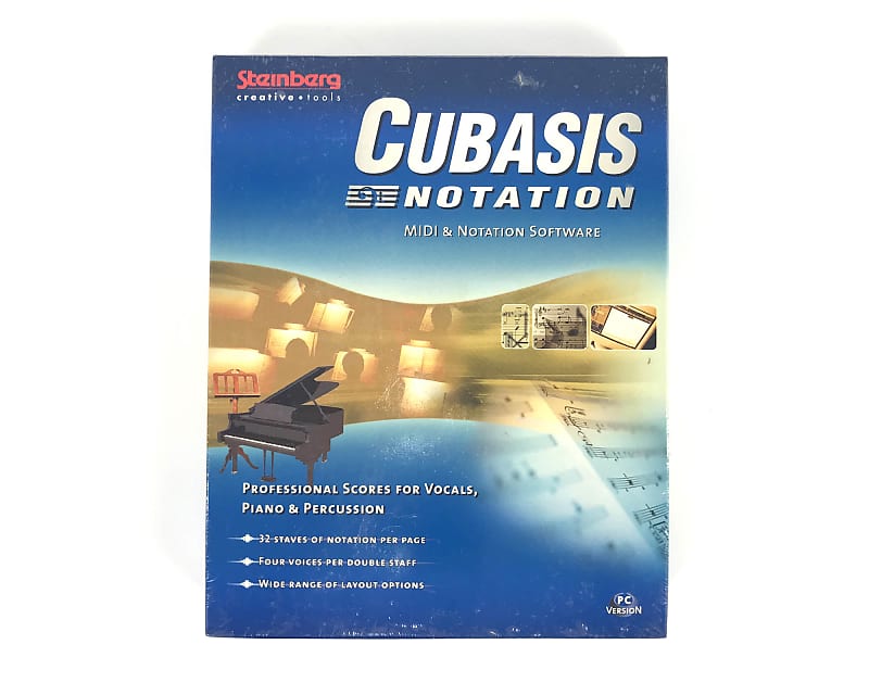 Cubasis Notation Software Steinberg PC | Reverb UK