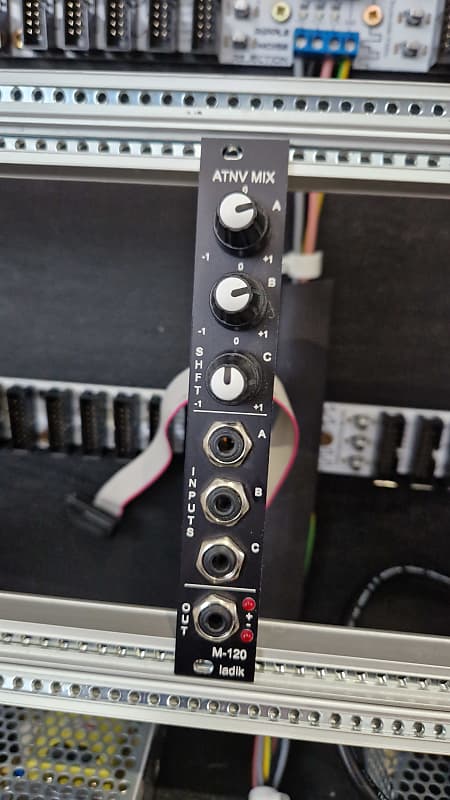 Ladik M-120 3ch attenuverting mixer 2022 - Black | Reverb