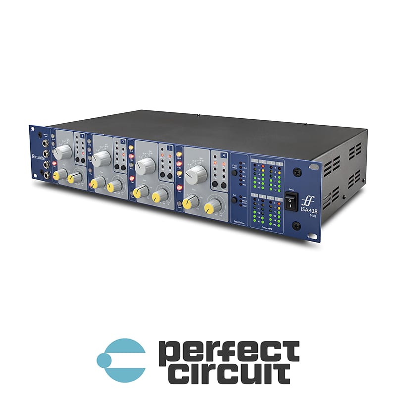 Focusrite ISA428 MkII 4-Channel Microphone Preamp [DEMO] | Reverb UK