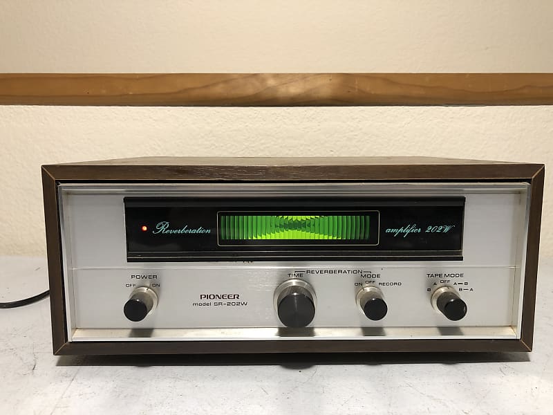 Pioneer SR-202W Reverberation Amplifier Amp HiFi Stereo | Reverb