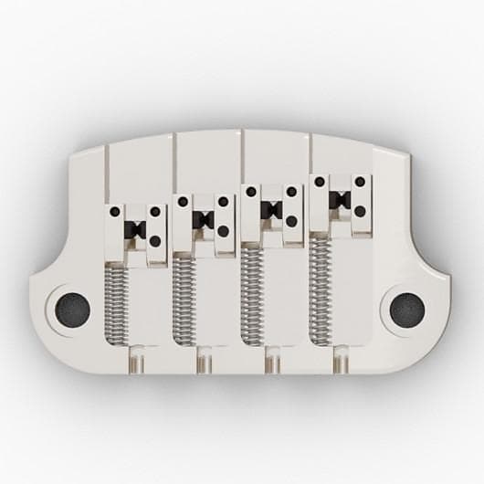 Hipshot 3-Point SuperTone Bass Bridge For Gibson - NICKEL | Reverb