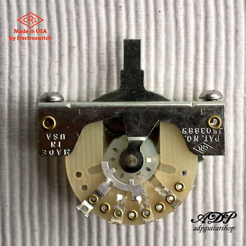 Selecteur pour Telecaster CRL USA 3 way Switch Tele Barel | Reverb