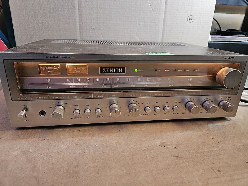 Zenith MC7031 Vintage Stereo Receiver Tuner | Reverb