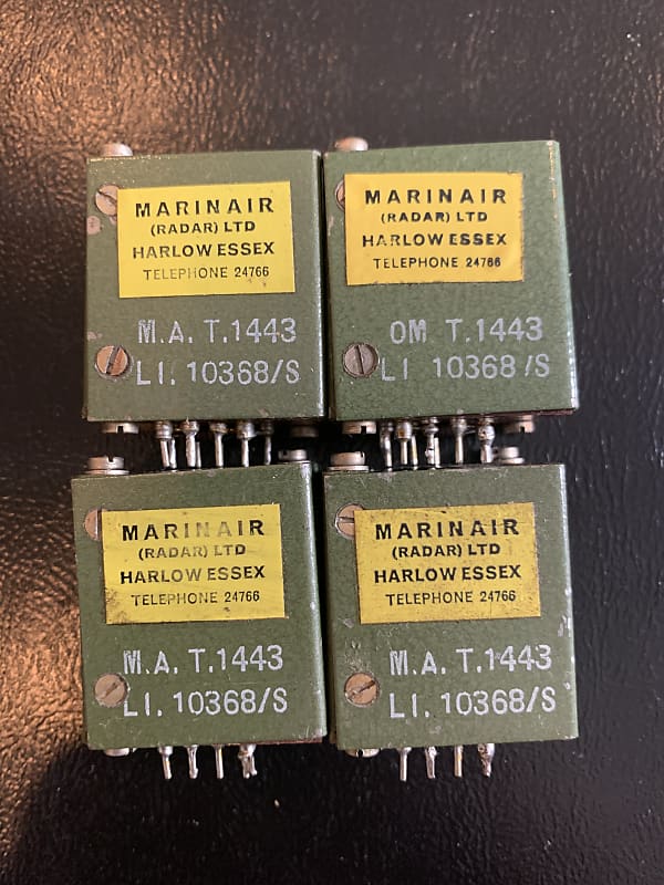 (4) Marinair Neve 10368 transformers | Reverb