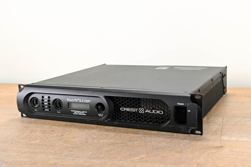 Crest Audio Pro-LITE 5.0 DSP 2-Channel Power Amplifier with | Reverb