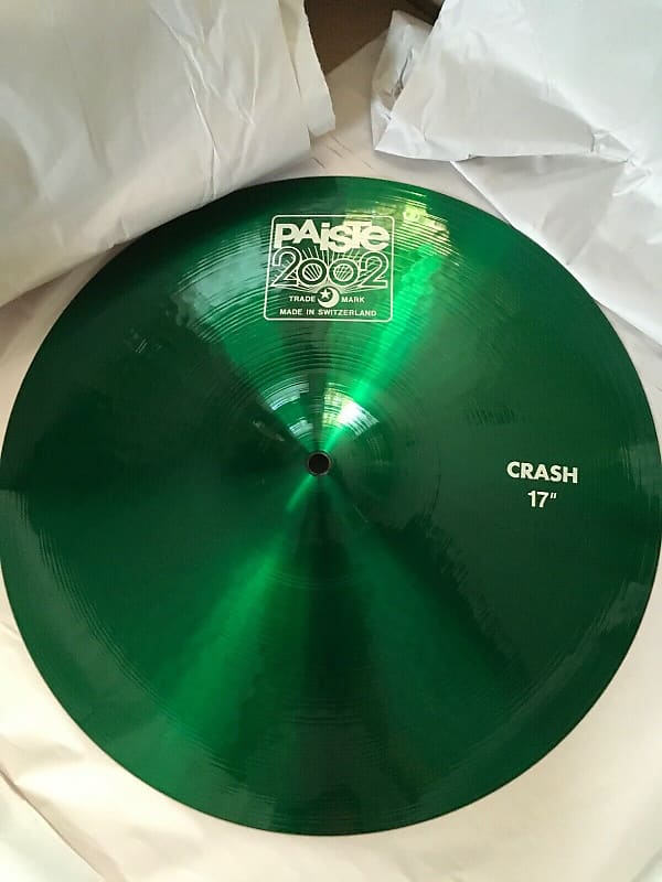 Paiste 2002 17” Crash Cymbal Green | Reverb Canada