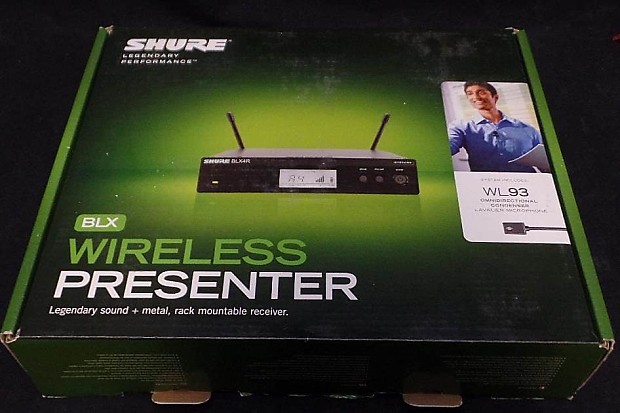 Shure BLX14R/W93 Wireless Lav System WL93 Omnidirectional | Reverb
