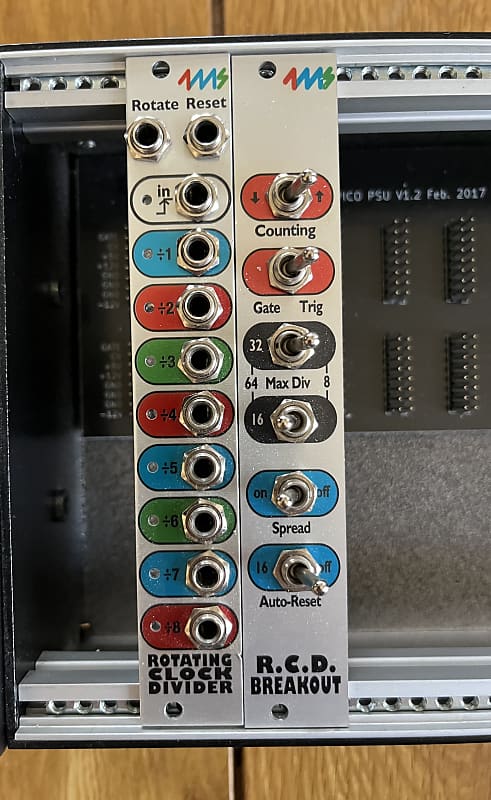 4MS Rotating Clock Divider and Breakout | Reverb