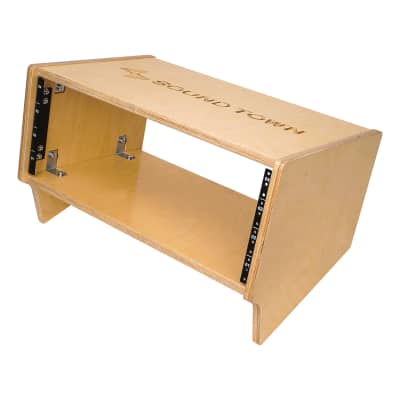 SDRK-Y4SL | DIY 4U Angled Desktop Turret Studio Rack with | Reverb