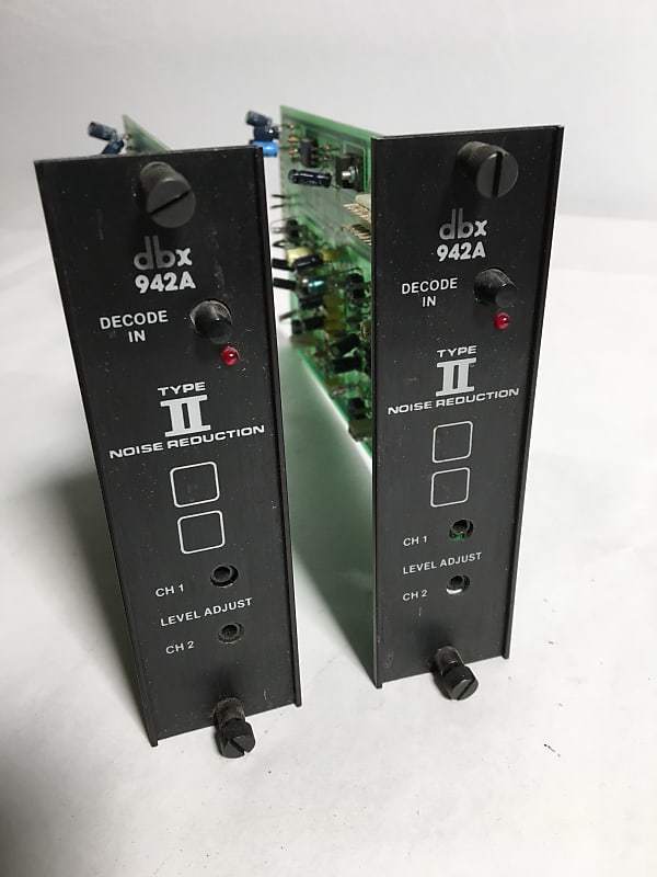 DBX 929-A Type II noise reduction modules | Reverb
