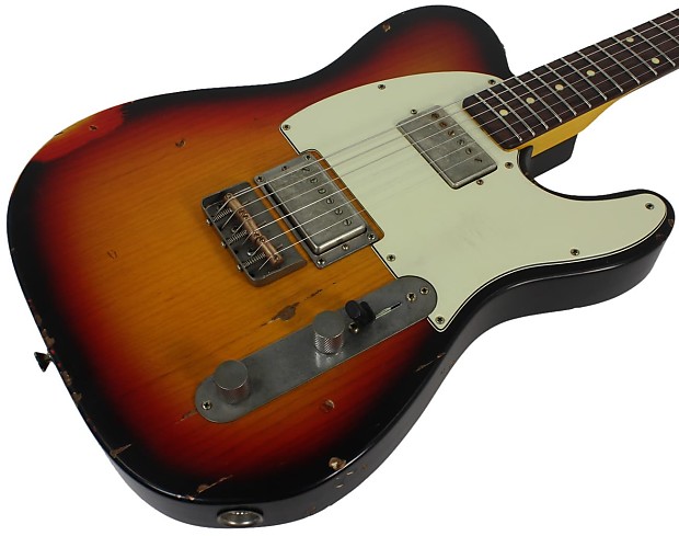 Nash T-2HB Guitar, 3 Tone Sunburst | Reverb