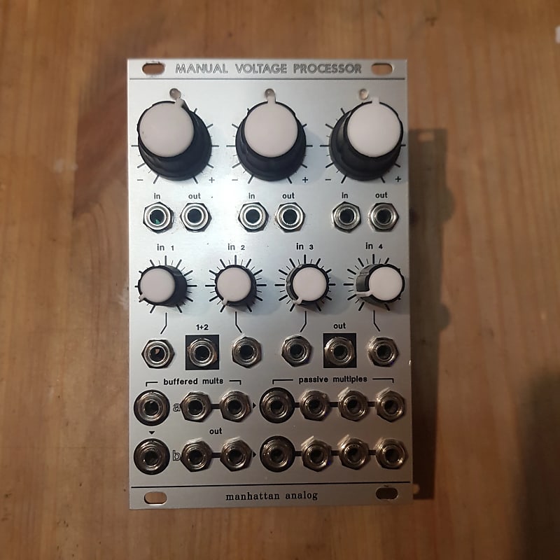 Manhattan Analog MVP Mannual Voltage Processor Silver | Reverb