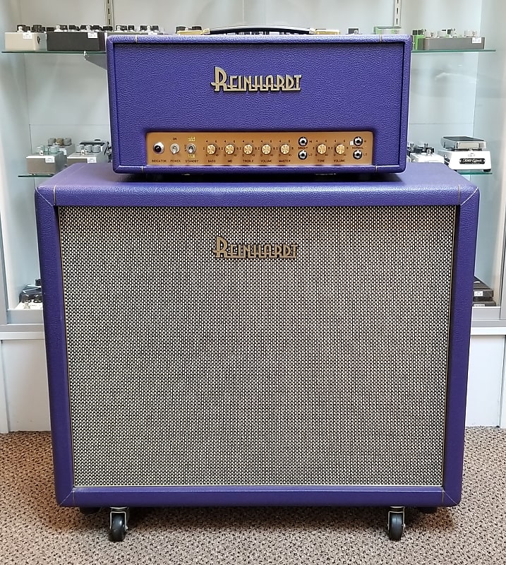 used Reinhardt 18-Watt Tube Amp Head and Oversized 2x12 | Reverb