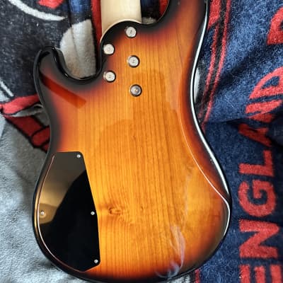 Payson, Fretless Multiscale P bass 2018 Tobacco burst | Reverb