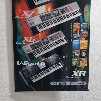 Roland Banners from a local music shop 2000's | Reverb Canada
