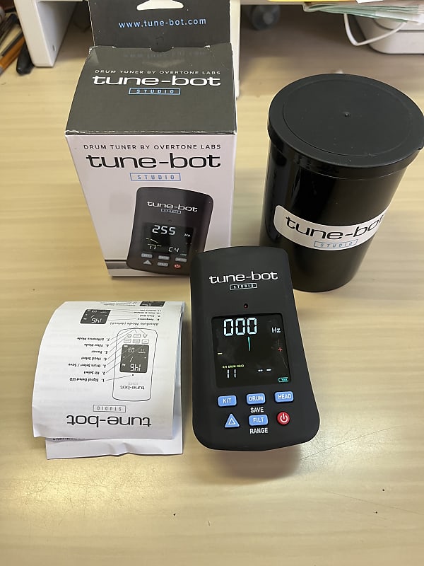 Overtone Labs Tune-Bot Studio 2022 - Black | Reverb