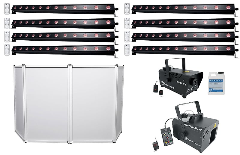 6 American DJ ADJ UB 12H 41.75" RGBAW+UV LED DMX Wash Light | Reverb