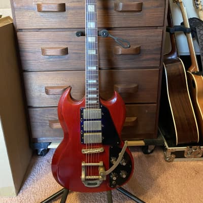 Greco SG Custom 1973 Red | Reverb