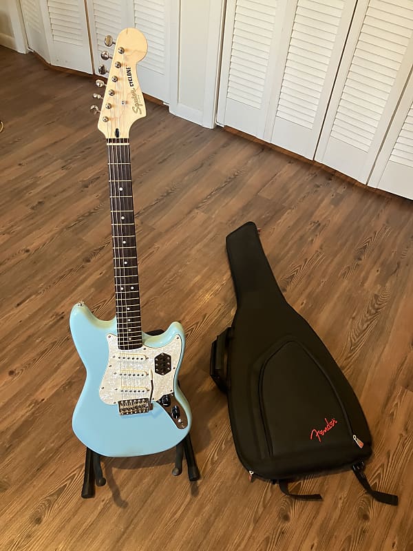 Squier Paranormal Cyclone 2020 - Daphne Blue | Reverb