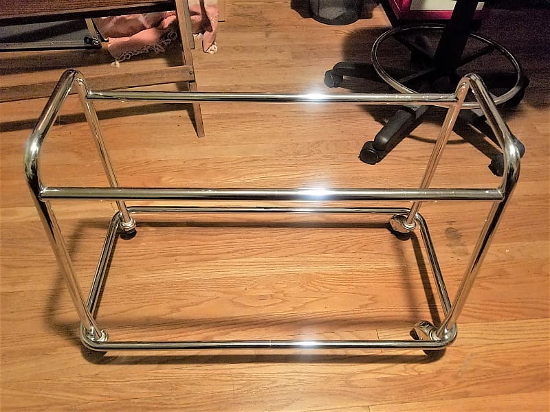 Vox AC15 amplifier Trolley Cart Stand - Chrome | Reverb