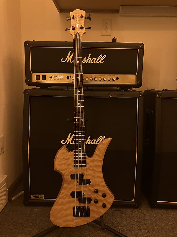 B.C. Rich Mockingbird Bass | Reverb