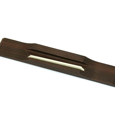 Grover Rosewood Pinless Top Loading Bridge for Acoustic | Reverb