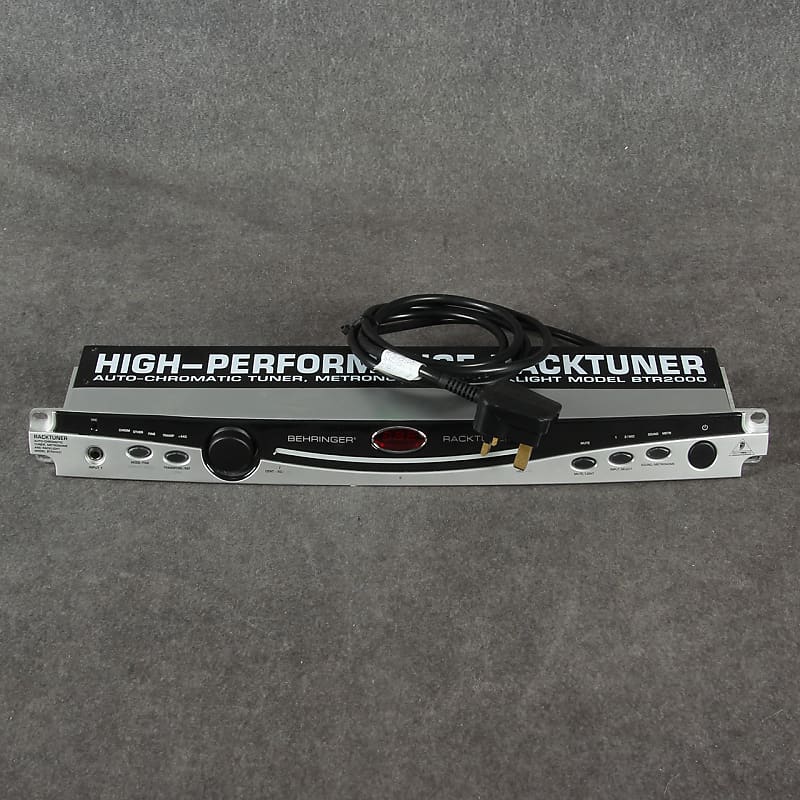 Behringer BTR2000 Rack Tuner - 2nd Hand | Reverb