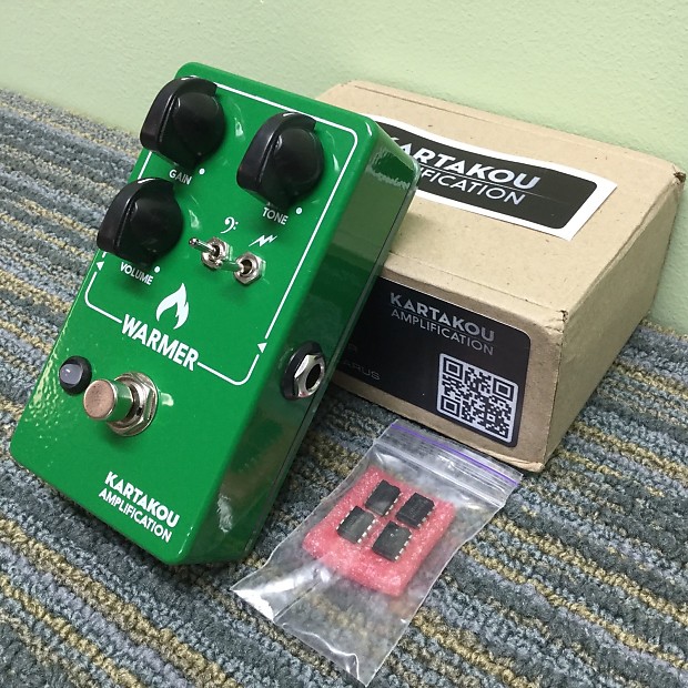 Kartakou Warmer Upgraded Tube Screamer TS808 Hand-wired | Reverb UK