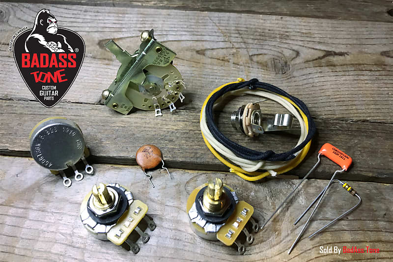 Stratocaster 5 Way Wiring-Kit - Vintage Cap .05uF 50V | Reverb Canada