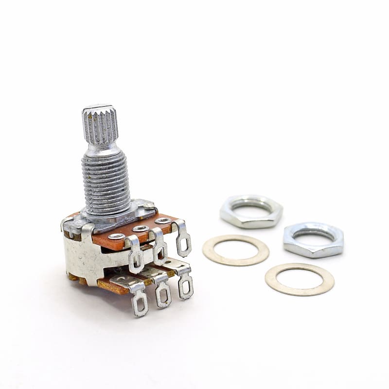 Alpha Potentiometer 500K MN Taper Blend Pot | Reverb
