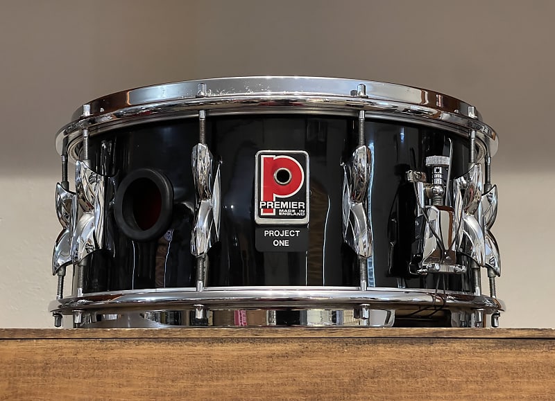 1980's Premier Project One 6.5x14 '2009 Super Power' Snare | Reverb