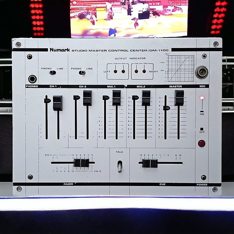 Numark DM-1100 90's - Silver | Reverb