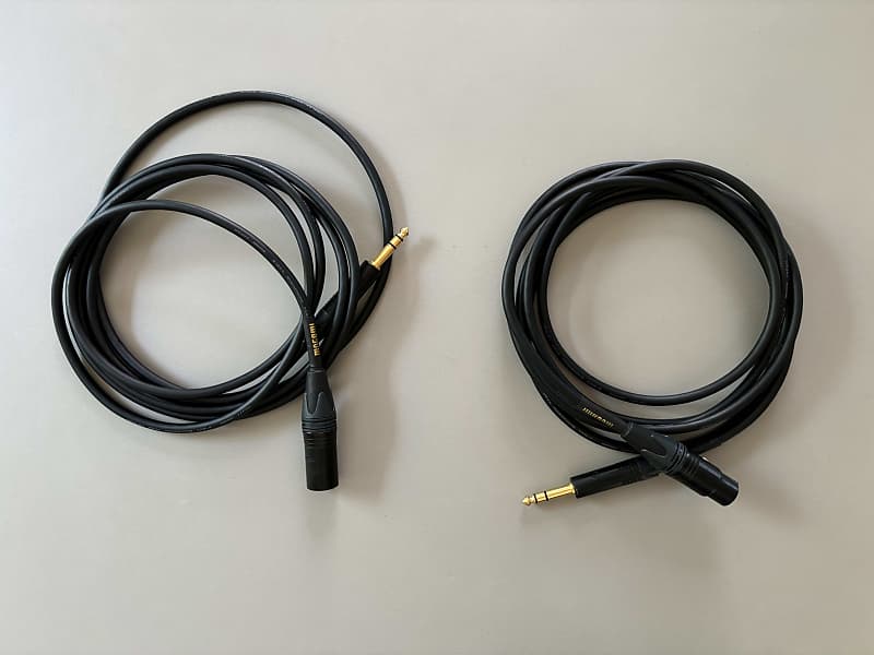Mogami Gold TRS XLR Balanced Cables 10 ft | Reverb