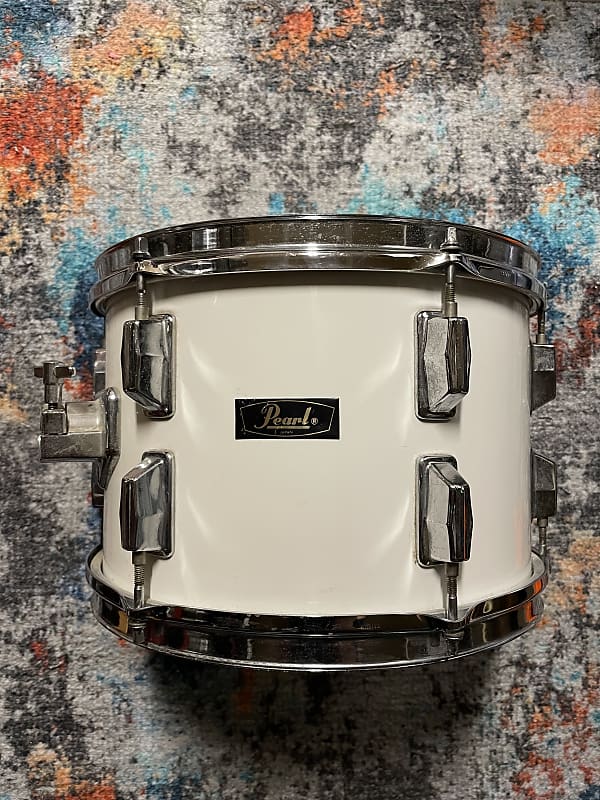 Pearl 12x8” Rack Tom Made in Japan White | Reverb