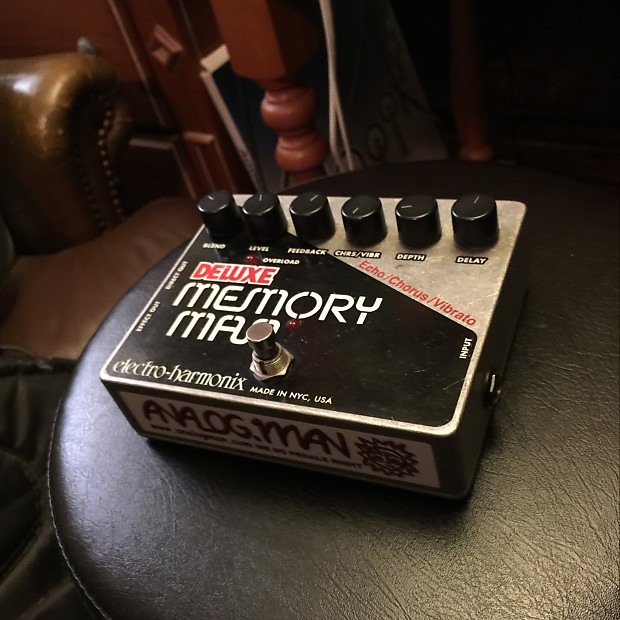 Electro-Harmonix Deluxe Memory Man XO w/ Analogman Mods | Reverb