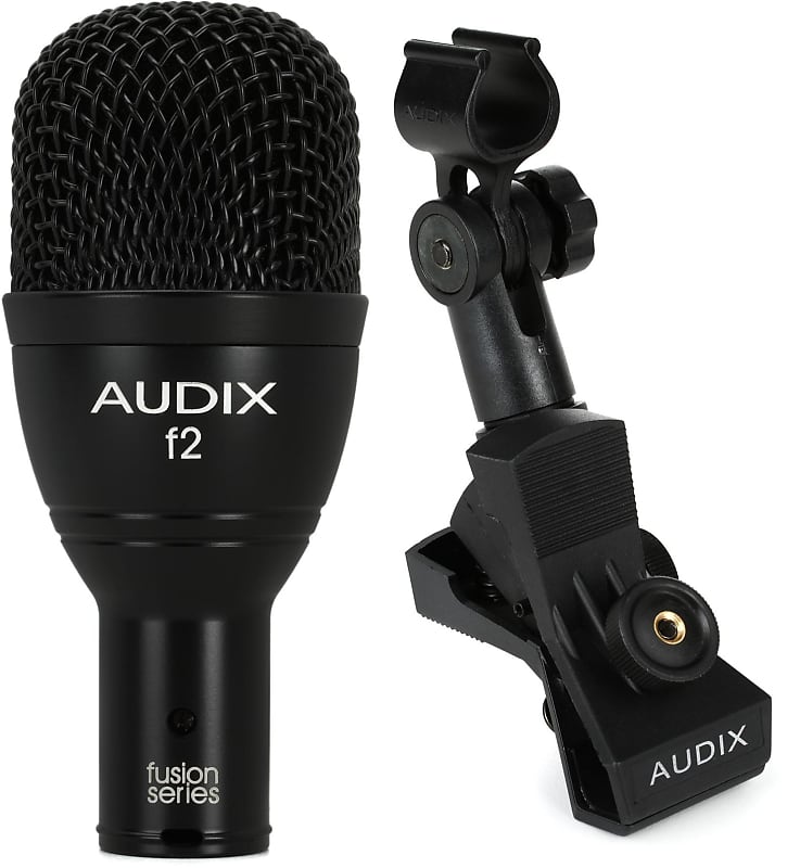 Audix f2 Hypercardioid Dynamic Tom Microphone Bundle with | Reverb