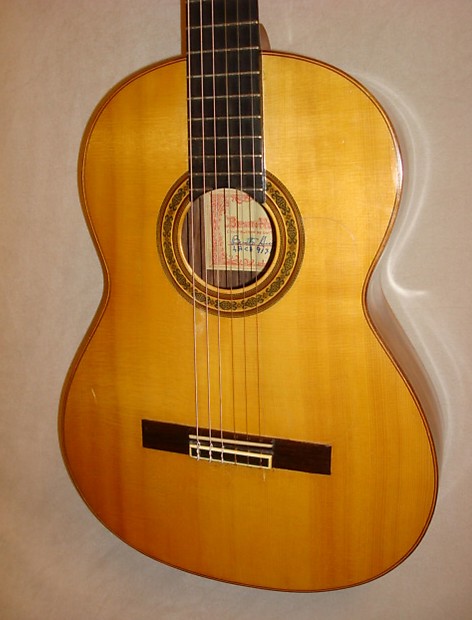 Benito Huipe Flamenco Classical Guitar 1990 Natural/Palo | Reverb