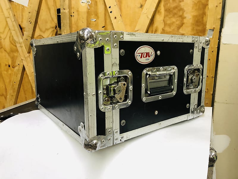 TOV 6 Space Effects Rack Case with Recessed Hardware 6U - See | Reverb