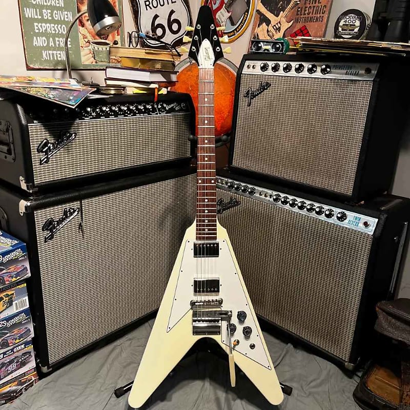 Gibson Custom Shop Limited Run 1967 Flying V Mahogany W | Reverb